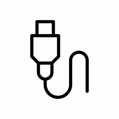 Computer Connector Datacable Hardware Wire Icon