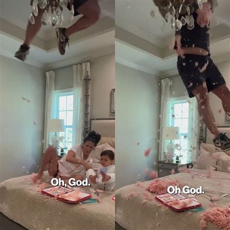 Dad Falls Through Ceiling While His Wife And Son Were Filming Video