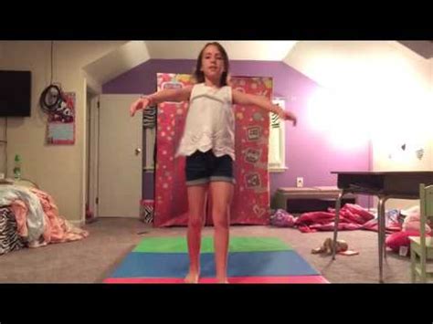 My First Video The Abc Gymnastics Challenge Youtube