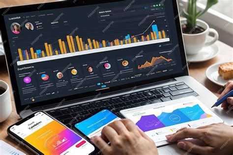 Premium Photo Aipowered Social Media Influencer Analytics Hub