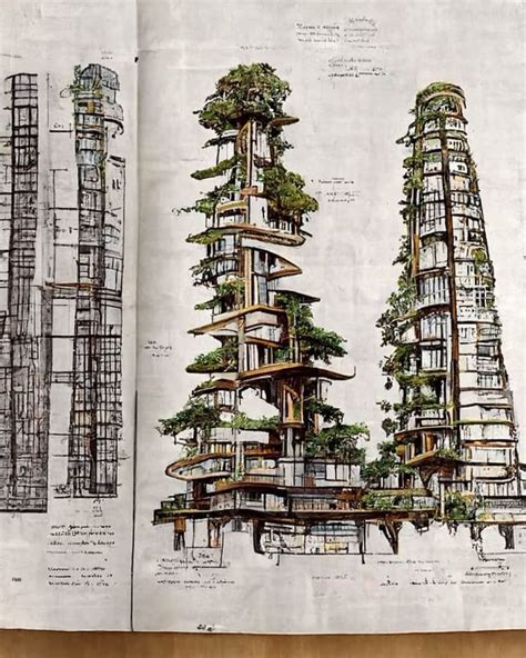 Pin By ꕥ On Architectural Structures Architecture Drawing