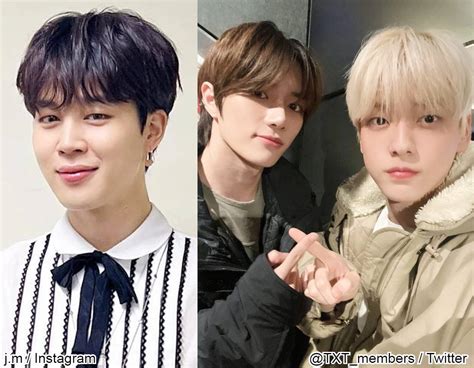 身長差がかわいすぎる！ Bts ジミン、tomorrow X Together スビン＆ボムギュと並ぶと11歳の少年みたい？ 愛らしさが炸裂し