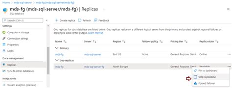 Remove A Sql Database From An Azure Failover Group
