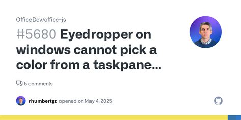 Eyedropper On Windows Cannot Pick A Color From A Taskpane Add In · Issue 5680 · Officedev