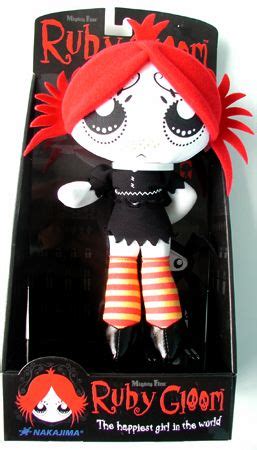 Ruby Gloom Friend Plush Ruby Gloom Fairy Art Dolls Gothic Dolls