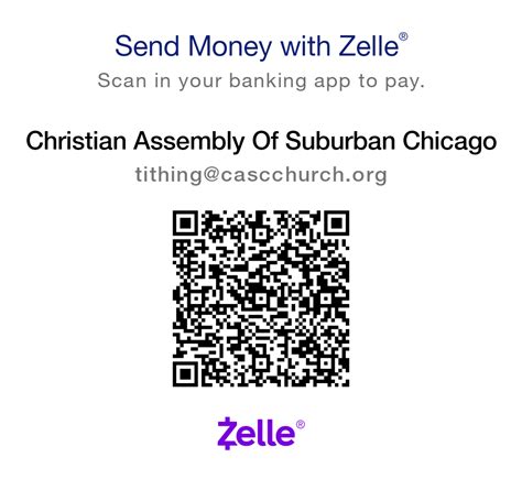 Zelle QR Code CASC