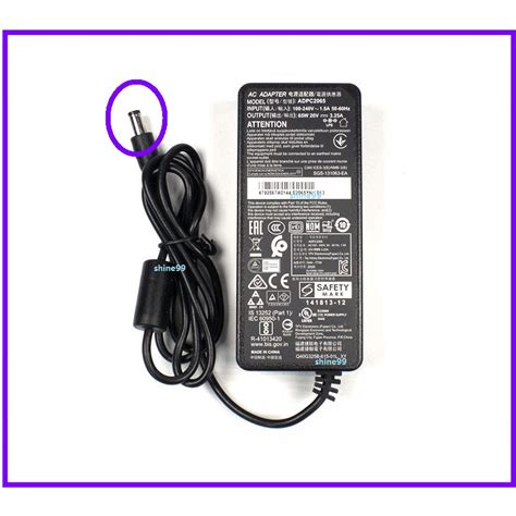New Aoc 65w 20v 3 25a Ac Adapterandcord For Aoc Ag322fcx C2783fq Adpc2065 Lcd Power Charger Cord 5