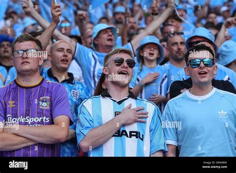 Coventry Fans Singing The National Anthem Ahead Of The Sky Bet