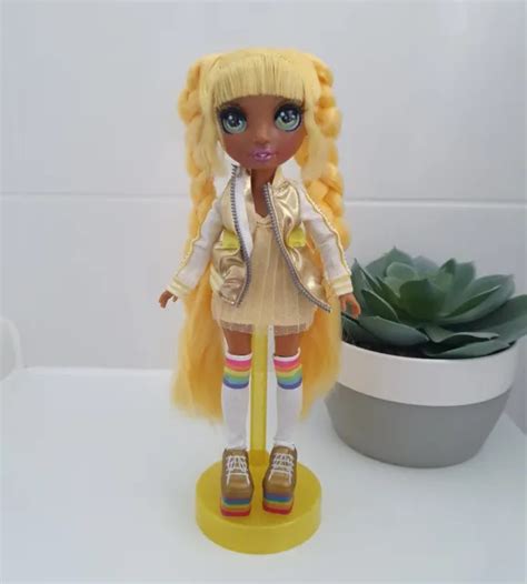 Rainbow High Series 1 Sunny Madison Doll With Stand £2200 Picclick Uk
