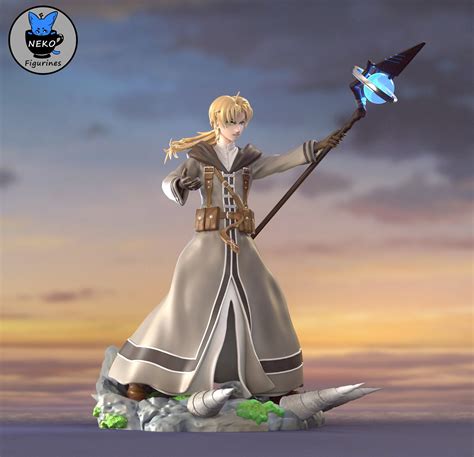 Rudeus Greyrat Mushoku Tensei Stl Model For Resin Figure 3d Printing Etsy
