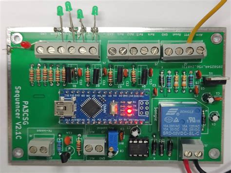 Arduino Sequencer Version Ii The Pa3csg Website