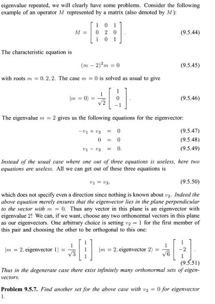 solved eigenvalue repeated we will clearly have some