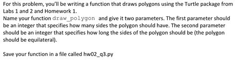 Solved For This Problem You Ll Be Writing A Function That Chegg