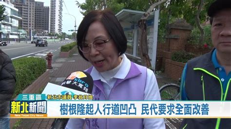 樹根隆起人行道凹凸 民代要求全面改善 Youtube
