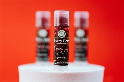 Cranberry Lip Balm