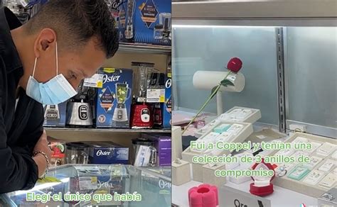 Ah El Amor Joven Se Endeuda En Coppel Por Comprar Anillo De
