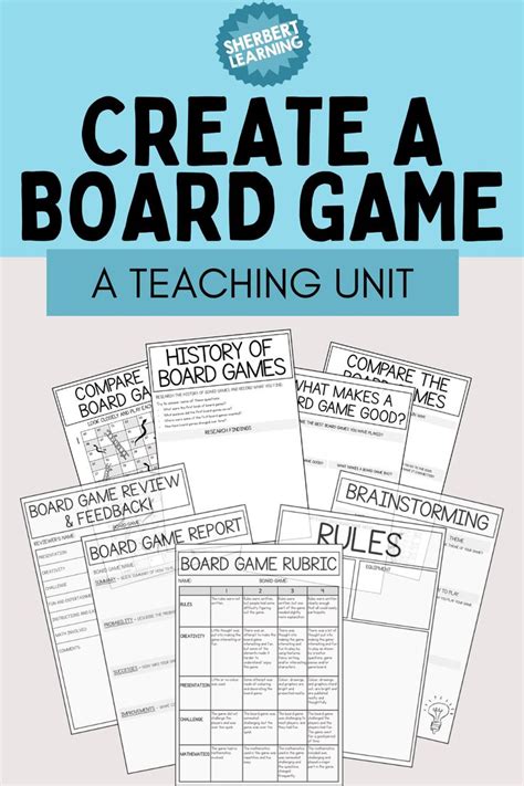 Create A Board Game Fun Math Project Based Learning And Probability Unit
