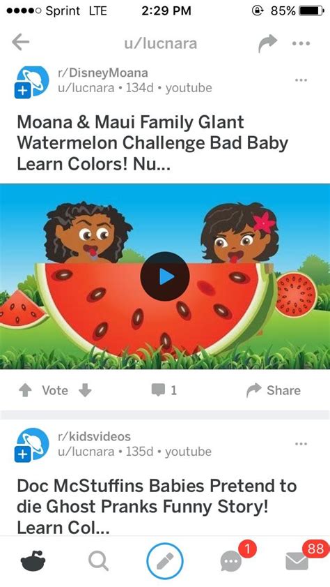 This User Is Posting Elsagate Videos To Many Subreddits That Mention