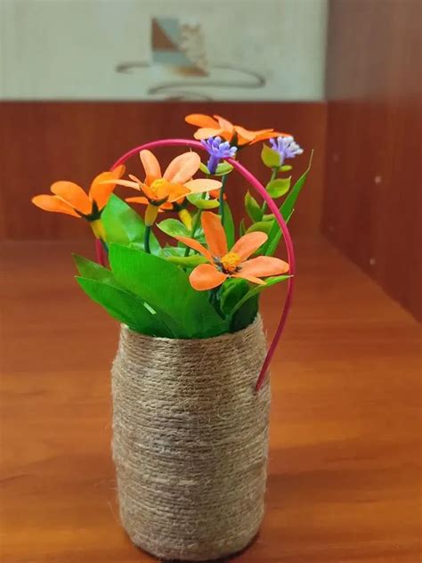 Корзинка з оранжевими квітами — ціна 105 грн у каталозі Штучні квіти Купити товари для дому та