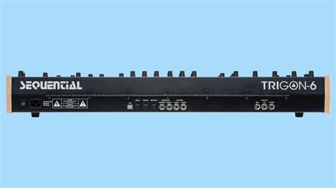 Sequential Trigon 6 Dave Smith S Last Synth Is A 6 Voice Analog Polysynth