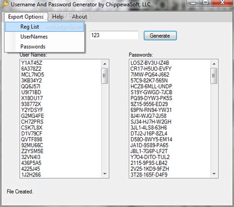 Username And Password Generator Download Softpedia