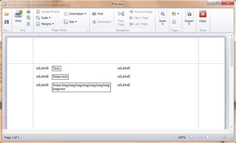 How To Deal With Auto Width Property For Labels In Reports Devexpress