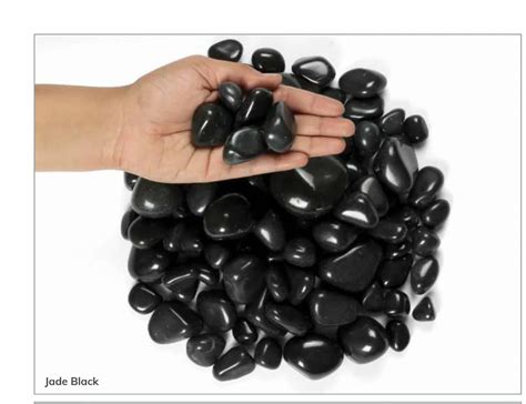 Jade Black Polished Pebbles At ₹ 60 Kg Pebble Stone In Bhatpara Id 2853300715755