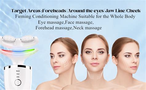 Face Massager Neck Lifting Massager Face Electric Massager With 3
