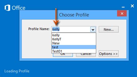 How To Switch Change Default Profile In Outlook