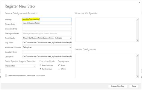 Creating A Custom Action And Calling It From Web Api In Dynamics Power Apps Carl De Souza