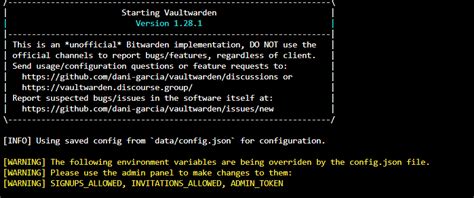Support Vaultwarden Formerly Bitwardenrs Docker Containers Unraid