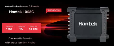 Hantek 1008c 8ch Automotive Diagnostic Pc Oscilloscope 24msas 12bits