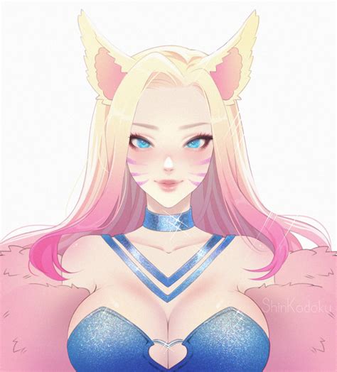 Rule 34 1girls Ahri Female Female Focus Female Only Kda All Out Ahri