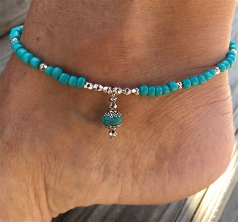 Beach Anklet Ankle Bracelet Boho Anklet Hippie Anklet Etsy