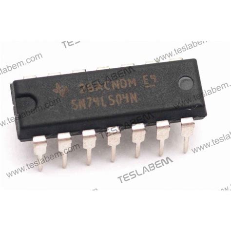 Compuerta 74ls04 Not 7404 Tienda De Electrónica Mx