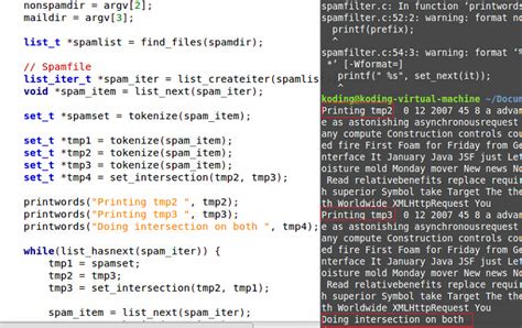 C Setintersection Working On Integers But Not On Chars Even Though