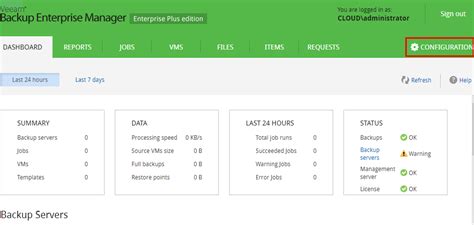 Monitor Veeam Backups With Veeam Backup Enterprise Manager Virtualization Howto