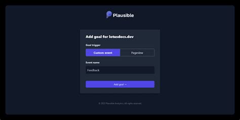 Feedback Widget Lotus Docs
