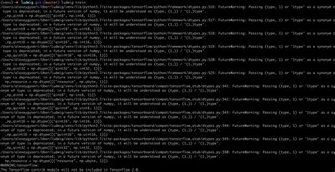 Warningtensorflow When I Run Ludwig Experiment · Issue 534