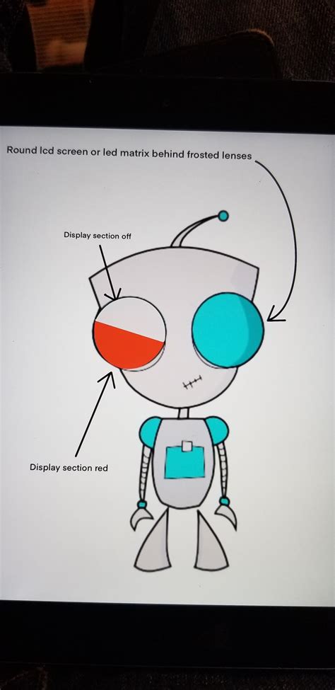 Is There Round Lcd Or Led Matrix For This Project R Arduino