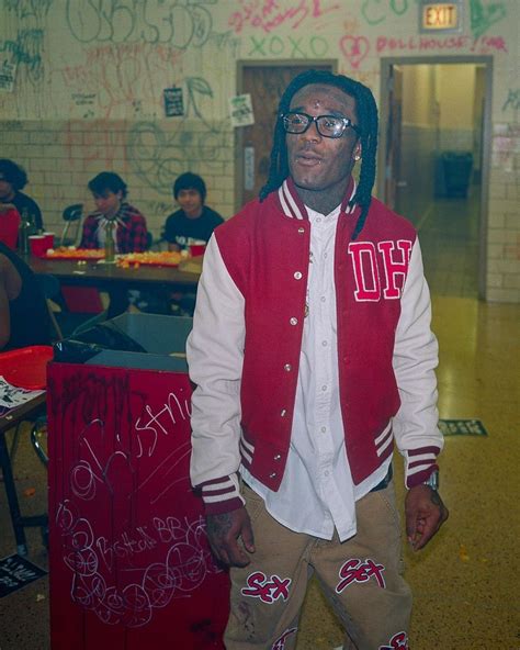 Lil Uzi Vert Red Bomber Jacket A2 Jackets