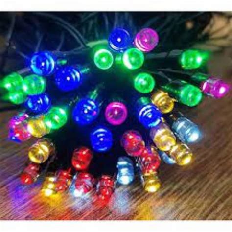 3 M Indian Led Ladi Diwali Decoration Lights Yellow At Rs 130piece In