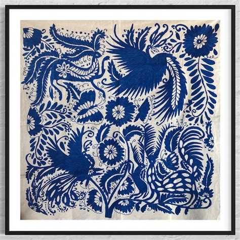 Cobalt Blue Wall Art Etsy