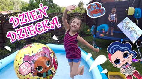 DZIEŃ DZIECKA VLOG 41 kids day party and unboxing po polsku YouTube