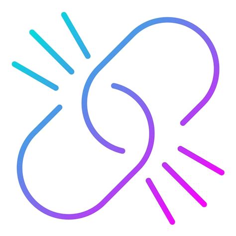 Premium Vector Hyperlink Vector Illustration Style