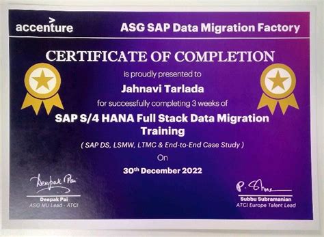 Jahnavi T On Linkedin Sapabap Saphana