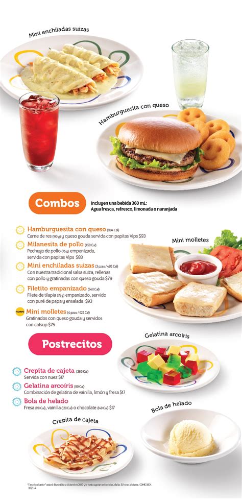 Menú Digital Vips