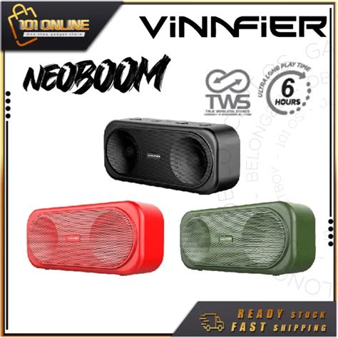 Vinnfier Neo Boom 2020 Portable Bluetooth Speaker Lazada
