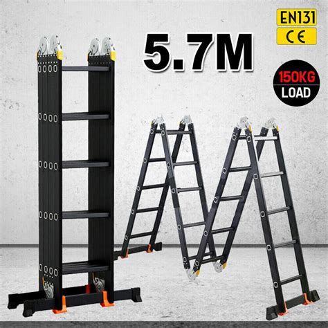 M Multi Purpose Aluminium Folding Step Ladder Engineering Ladder On OnBuy