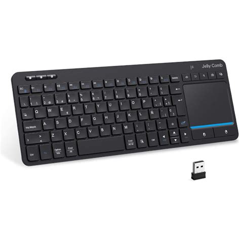 Jelly Comb Teclado Inalámbrico con Touchpad para TV Compras mini